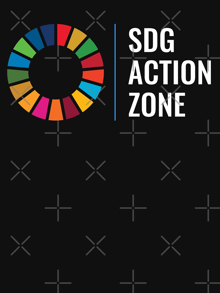 "SDG Action Zone UN Sustainable Development Goals SDGs Logo" T-shirt by ...