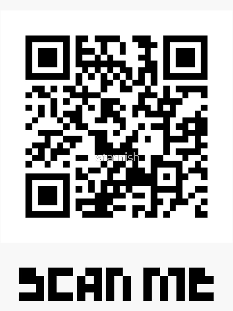 "Qr Code Generator Scan me" Sticker by starnish | Redbubble