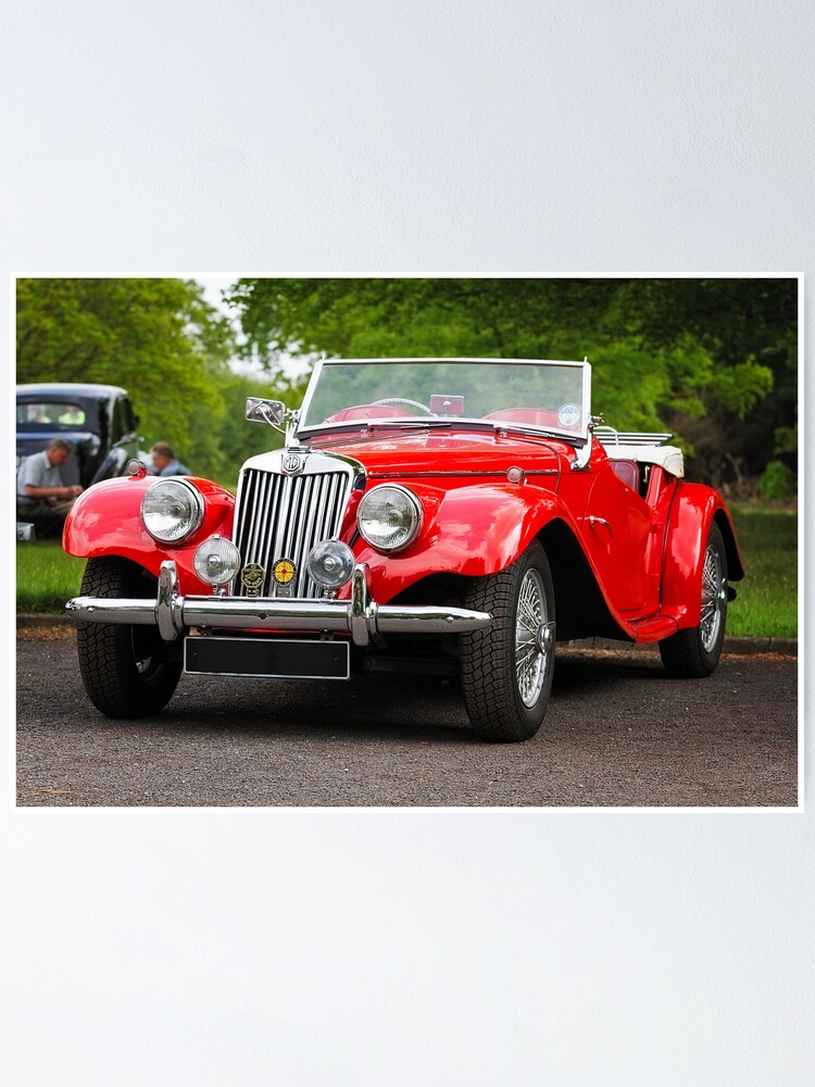 "Classic MG" Poster by arcphotography | Redbubble