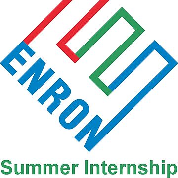 "Enron Summer Internship 1997" Essential T-Shirt for Sale by ...