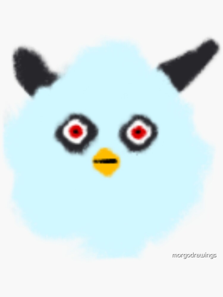 "furgy" Sticker for Sale by morgodrawings | Redbubble