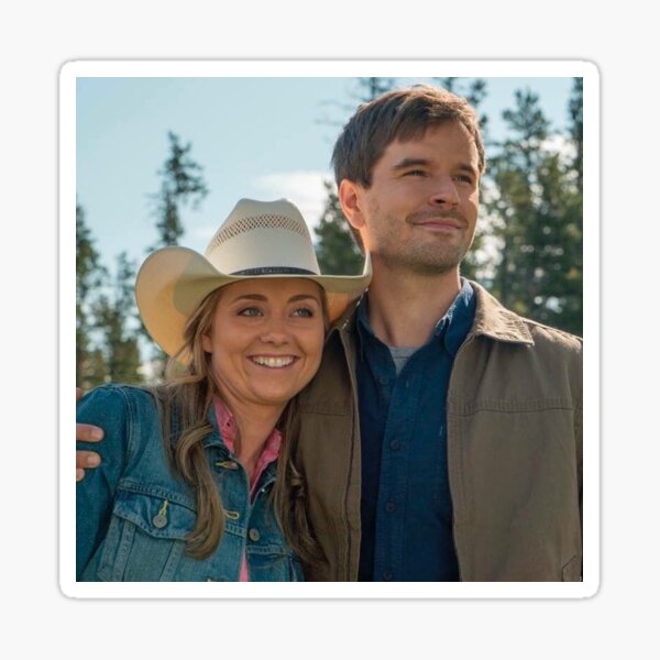 "Amy and Ty - Heartland" Sticker for Sale by HeartlandItaly | Redbubble