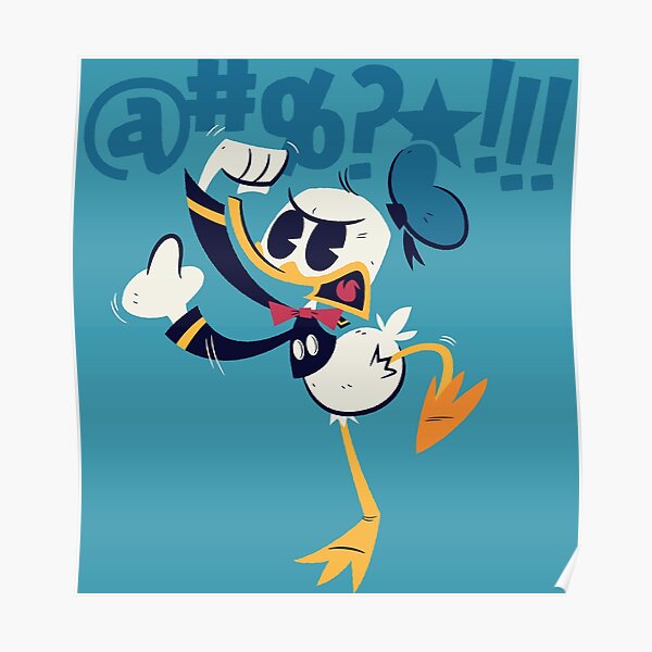 "Wacky Quacky" Poster by tanoshiboy | Redbubble