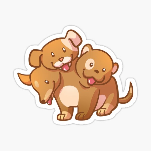 "Cerberus" Sticker by AnryMary | Redbubble