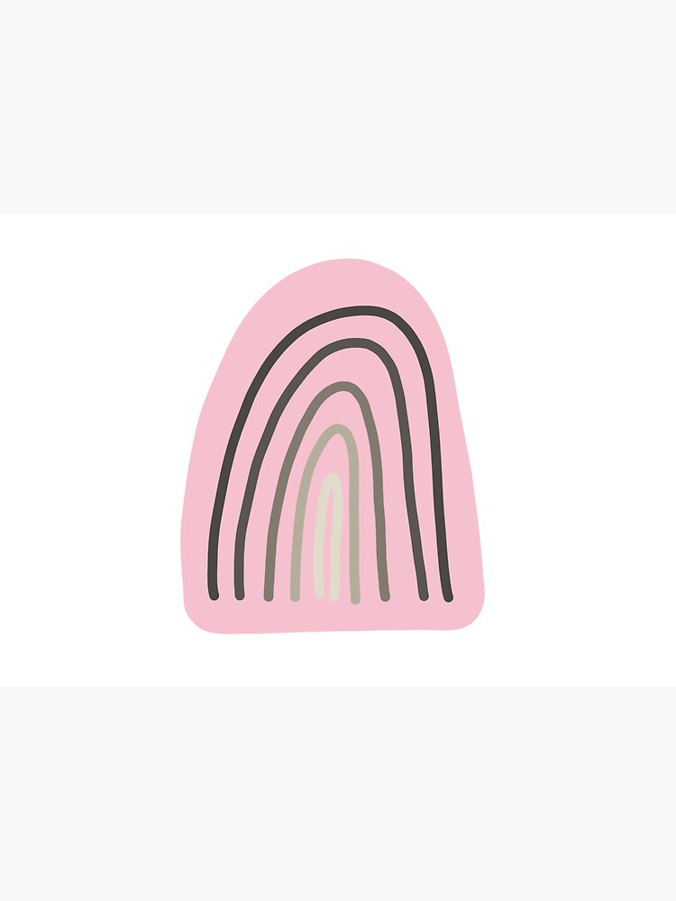 "Pink Rainbow" Sticker by gracerindels | Redbubble