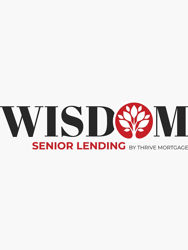 "Wisdom Senior Lending" Sticker by Marketing4819 | Redbubble