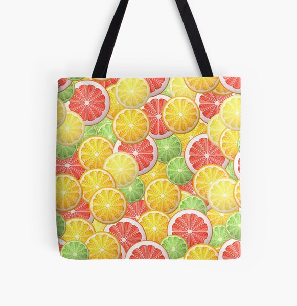 "Citrus pattern" Tote Bag by Maria-So | Redbubble
