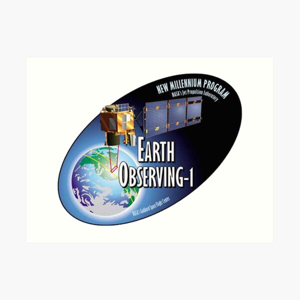 "Earth Observing-1 Mission (EO-1) Program Logo" Art Print for Sale by ...