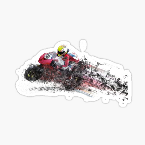 "Motocross Racing" Sticker by Leosanpictures | Redbubble