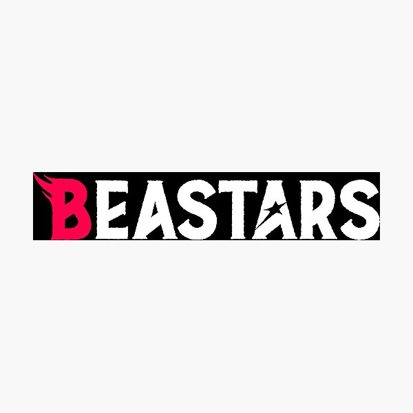 Lámina fotográfica «Beastars logo / ビースターズ» de JCBA | Redbubble