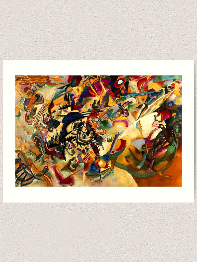 "Kandinsky - Composition VII, abstract art" Art Print for Sale by ...