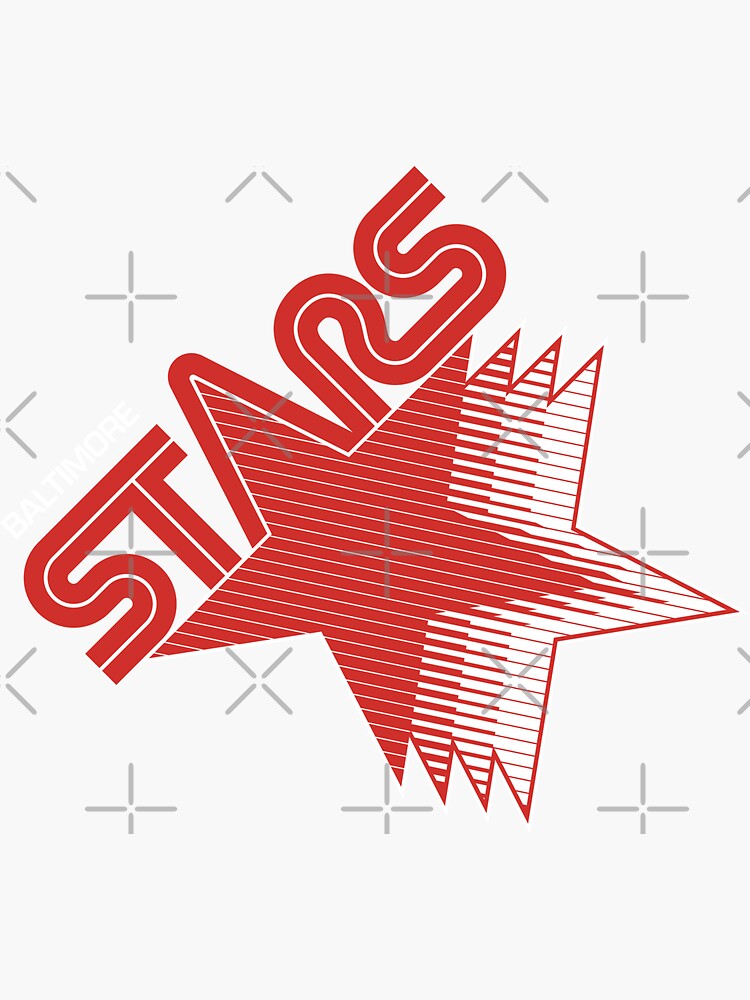 "Baltimore Stars" Sticker for Sale by cooneytoons | Redbubble