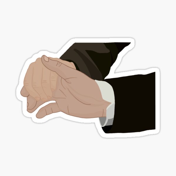 "Pride&Prejudice Hand Touch" Sticker for Sale by adamdriverse | Redbubble