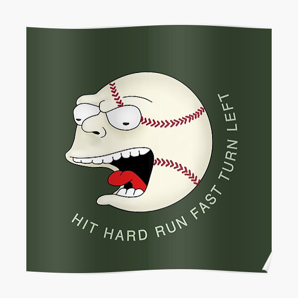 Baseball Screaming Posters | Redbubble
