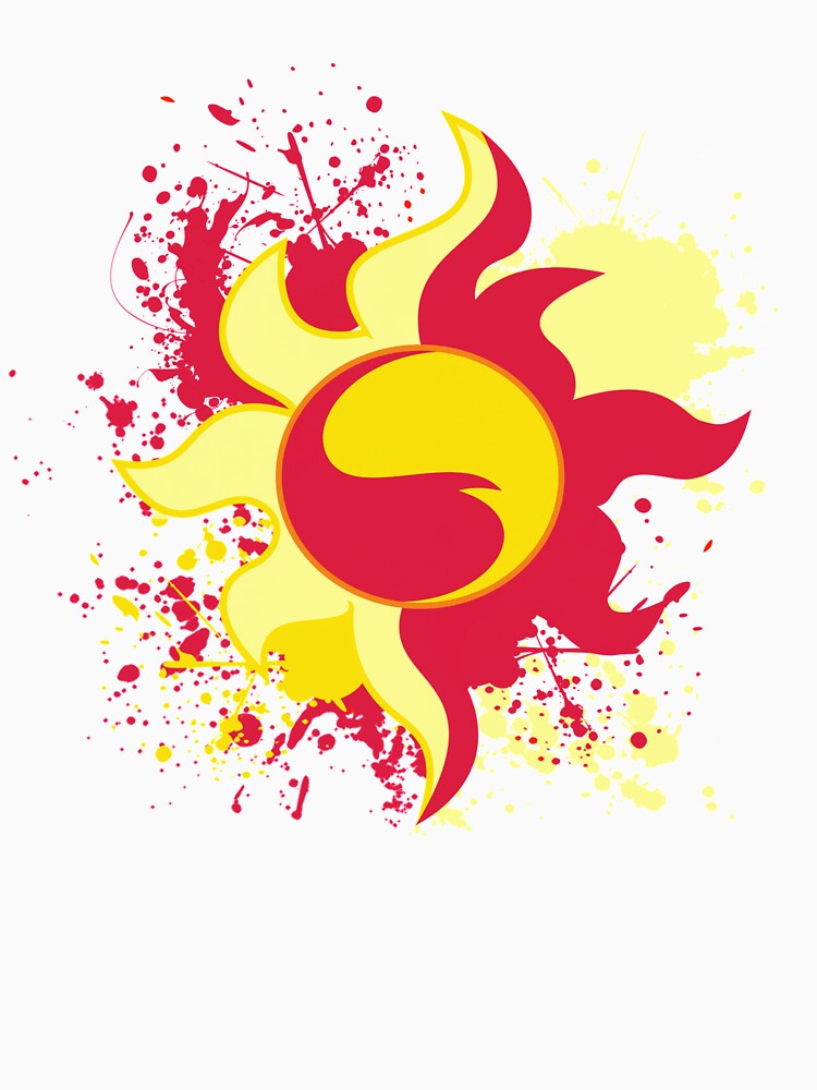 "Sunset Shimmer Cutie Mark" T-shirt for Sale by PastelSweets ...