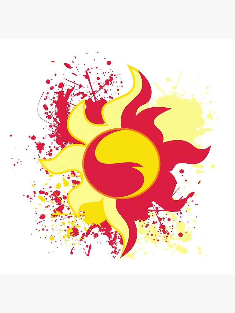 "Sunset Shimmer Cutie Mark" Photographic Print for Sale by PastelSweets ...