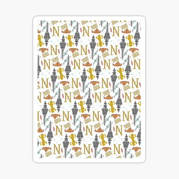 "Narnia pattern" Sticker by AreeReyes | Redbubble