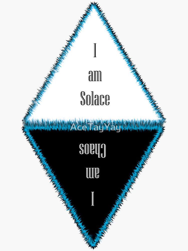 "Duality Diamond Set It Off" Sticker for Sale by AceTayYay | Redbubble
