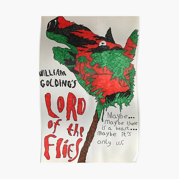 "Lord of the Flies (fanart)" Poster by JackAyre2 | Redbubble