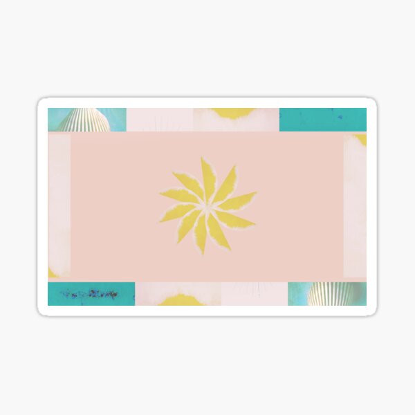 "Beach and Sun Collage" Sticker by smwimages | Redbubble