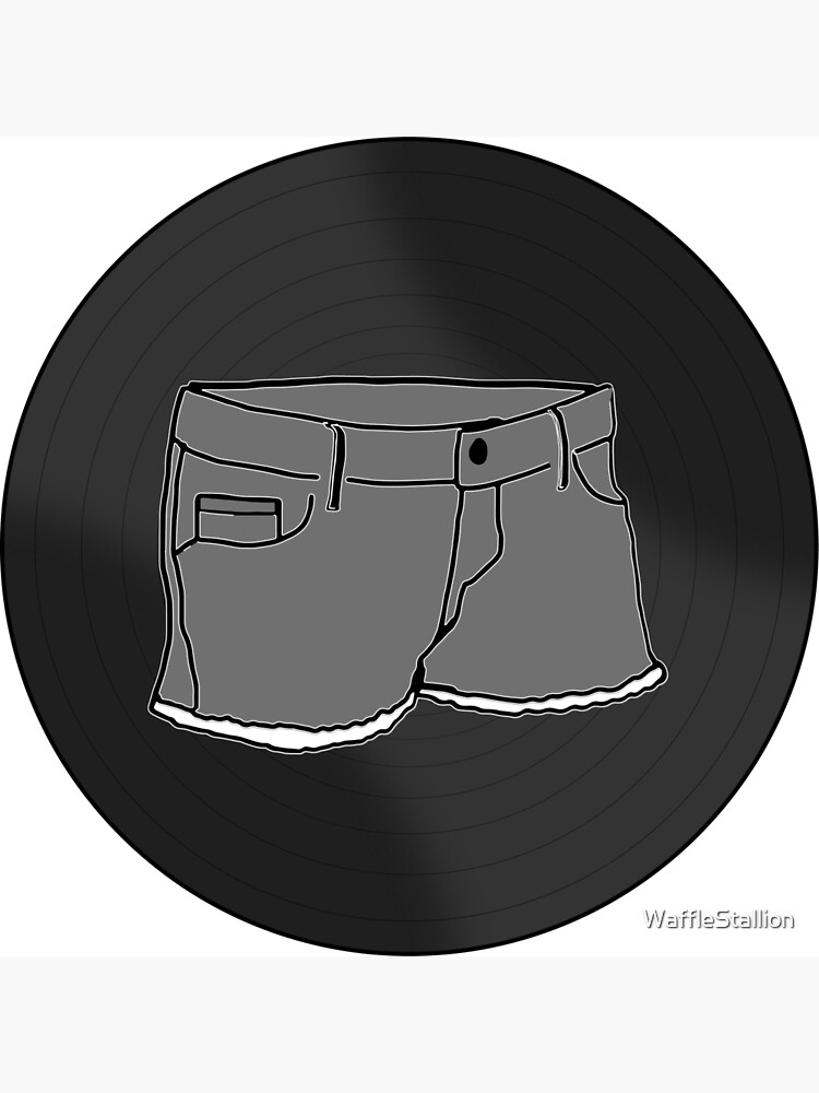 "Jorts? Jorts. Jorts! NOIR Record" Poster by WaffleStallion | Redbubble