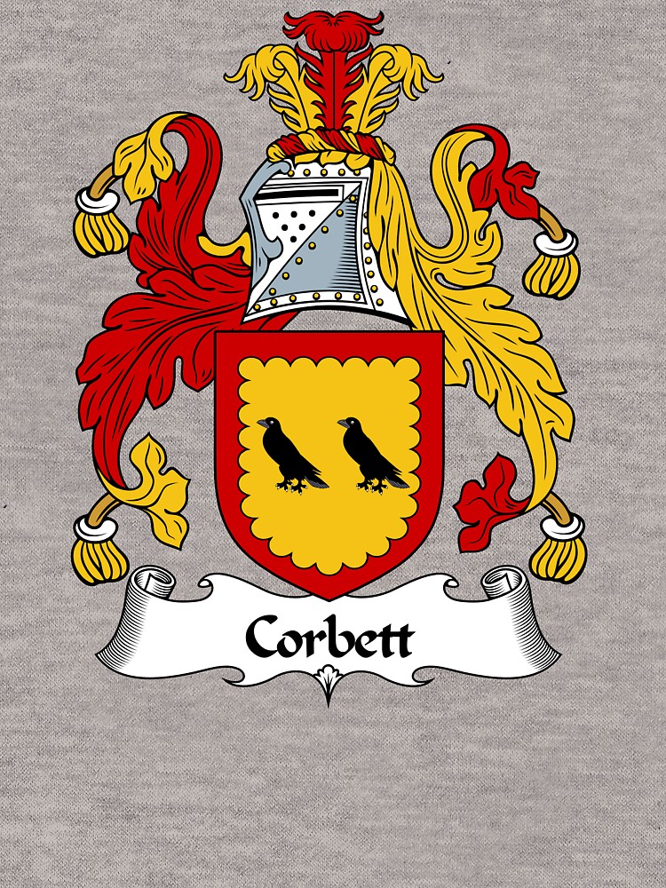 "Corbett Coat of Arms / Corbett Family Crest" Lightweight Hoodie by ...
