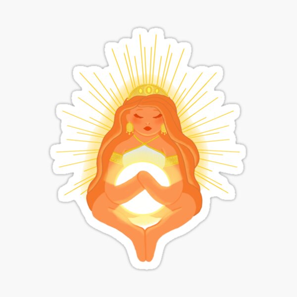 "Golden Goddess" Sticker by BubuArt | Redbubble