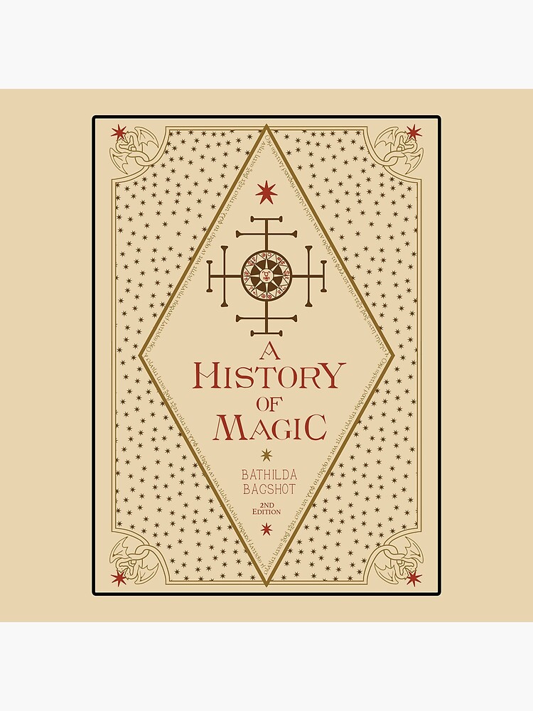"HP History of Magic Textbook" Poster for Sale by JCalvert-Design ...