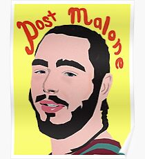 Post Malone: Posters | Redbubble