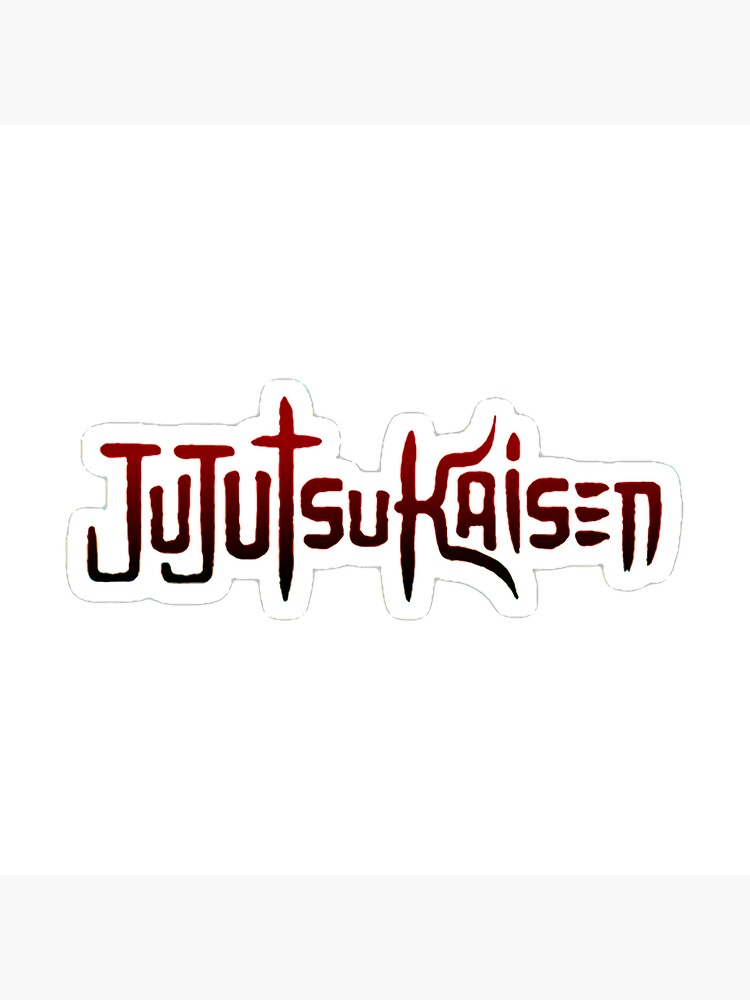 "Jujutsu Kaisen Logo" Poster for Sale by WayneSlate | Redbubble