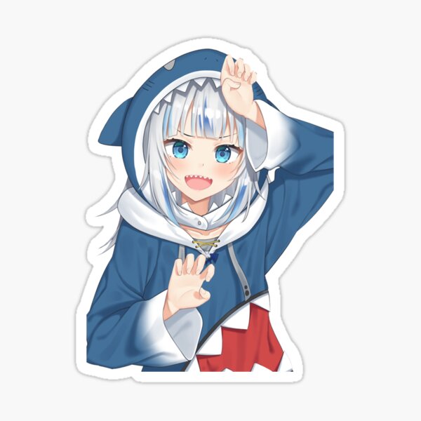 "Gawr Gura - Hololive hololiveEnglish holoMyth Sticker " Sticker for ...