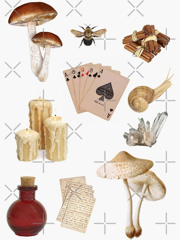 "brown aesthetic sticker set " Sticker by curlinashop | Redbubble