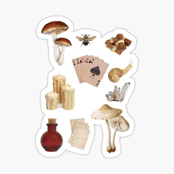 "brown aesthetic sticker set " Sticker by curlinashop | Redbubble
