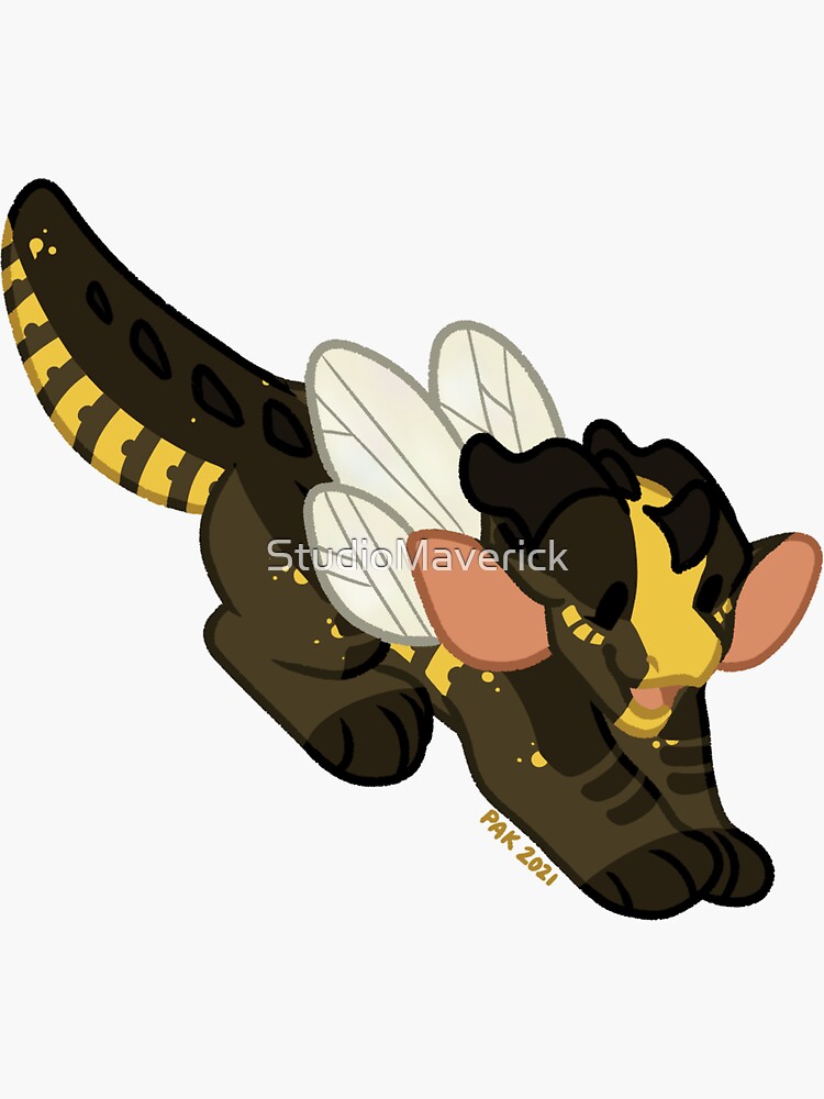 "Bumblebee - WOF Wings of Fire" Sticker for Sale by StudioMaverick ...