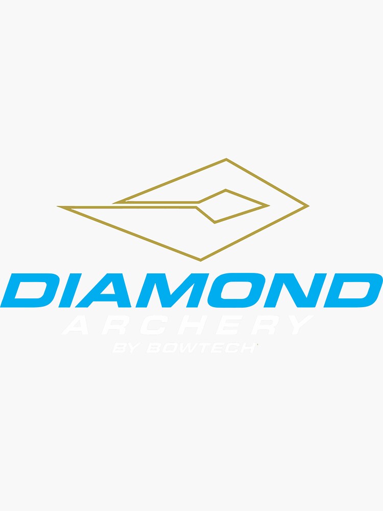 "DIAMOND ARCHERY LOGO CROSSBOW ARROW " Sticker for Sale by tinylocal ...
