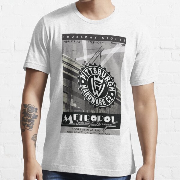 "Metropol Industrial Music/Pittsburgh Hardwear Company" T-shirt for ...