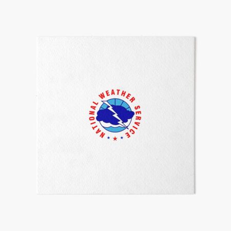 "NWS National Weather Service Logo" Art Board Print by asasch | Redbubble