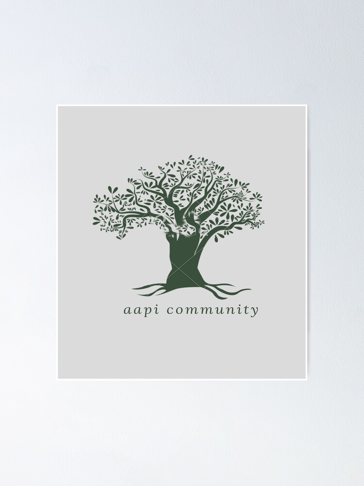 " aapi community" Poster for Sale by ehaaab | Redbubble