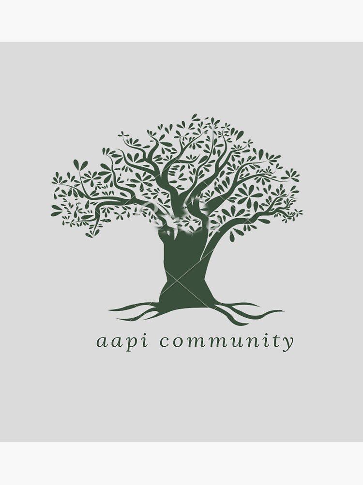 " aapi community" Sticker by ehaaab | Redbubble