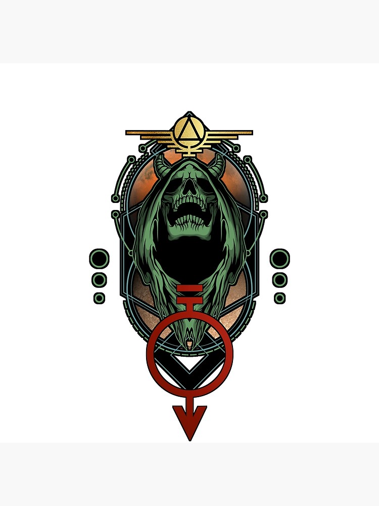 "The Reaper Red Rising" Poster for Sale by Derp Nation | Redbubble
