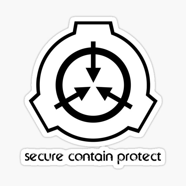 "Secure Contain Protect" Sticker for Sale by kithanos | Redbubble