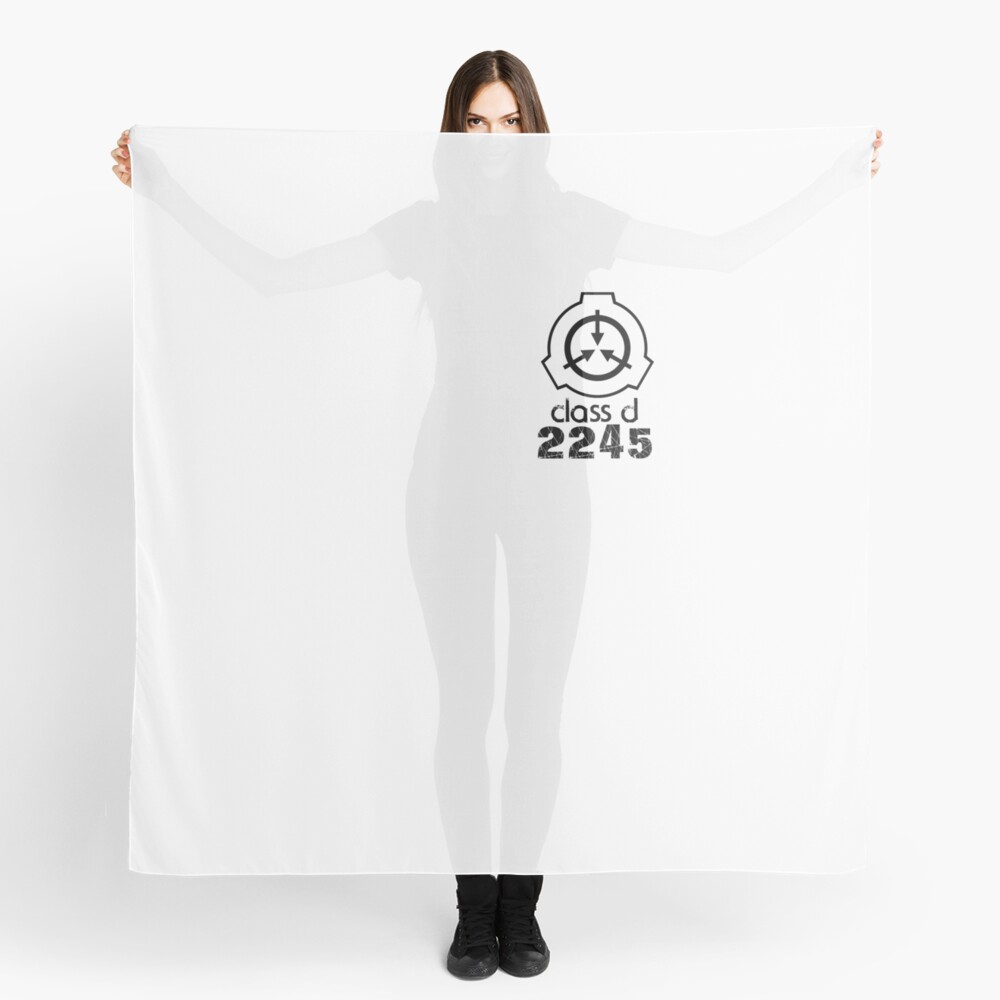Scp Class D Scarf By Kithanos Redbubble