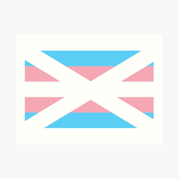 "Scottish Trans Pride flag" Art Print for Sale by sozishop | Redbubble