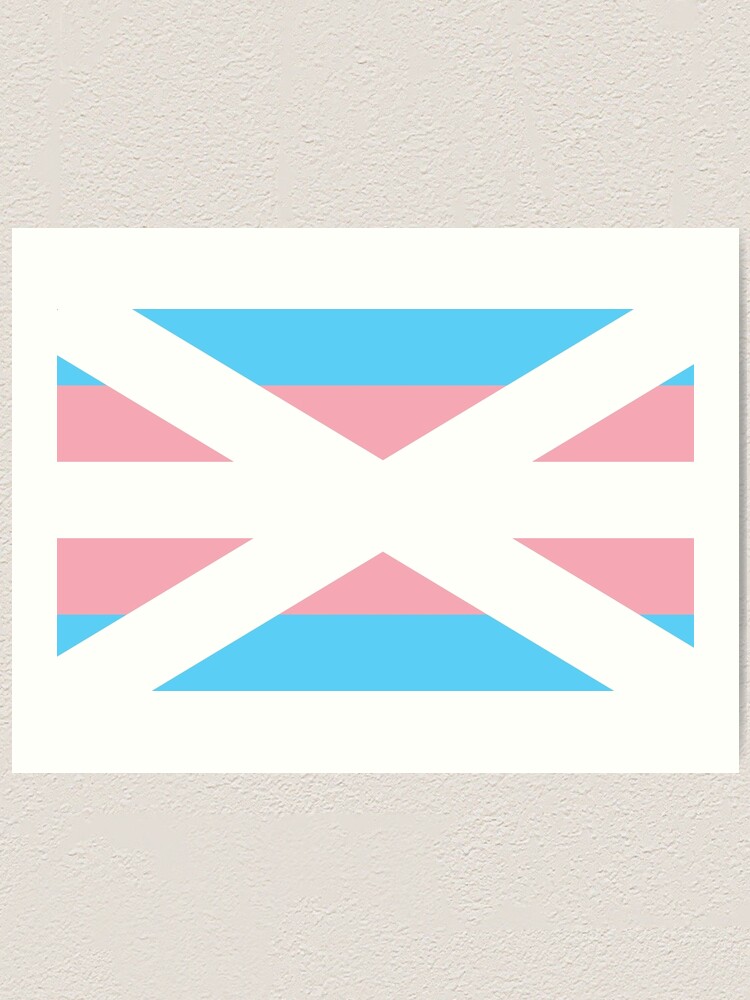 "Scottish Trans Pride flag" Art Print for Sale by sozishop | Redbubble