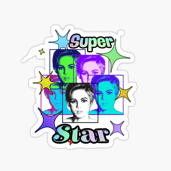 "Super Star" Sticker for Sale by RoGoArt | Redbubble