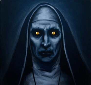 "Valak Painting" Canvas Prints by samRAW08 | Redbubble