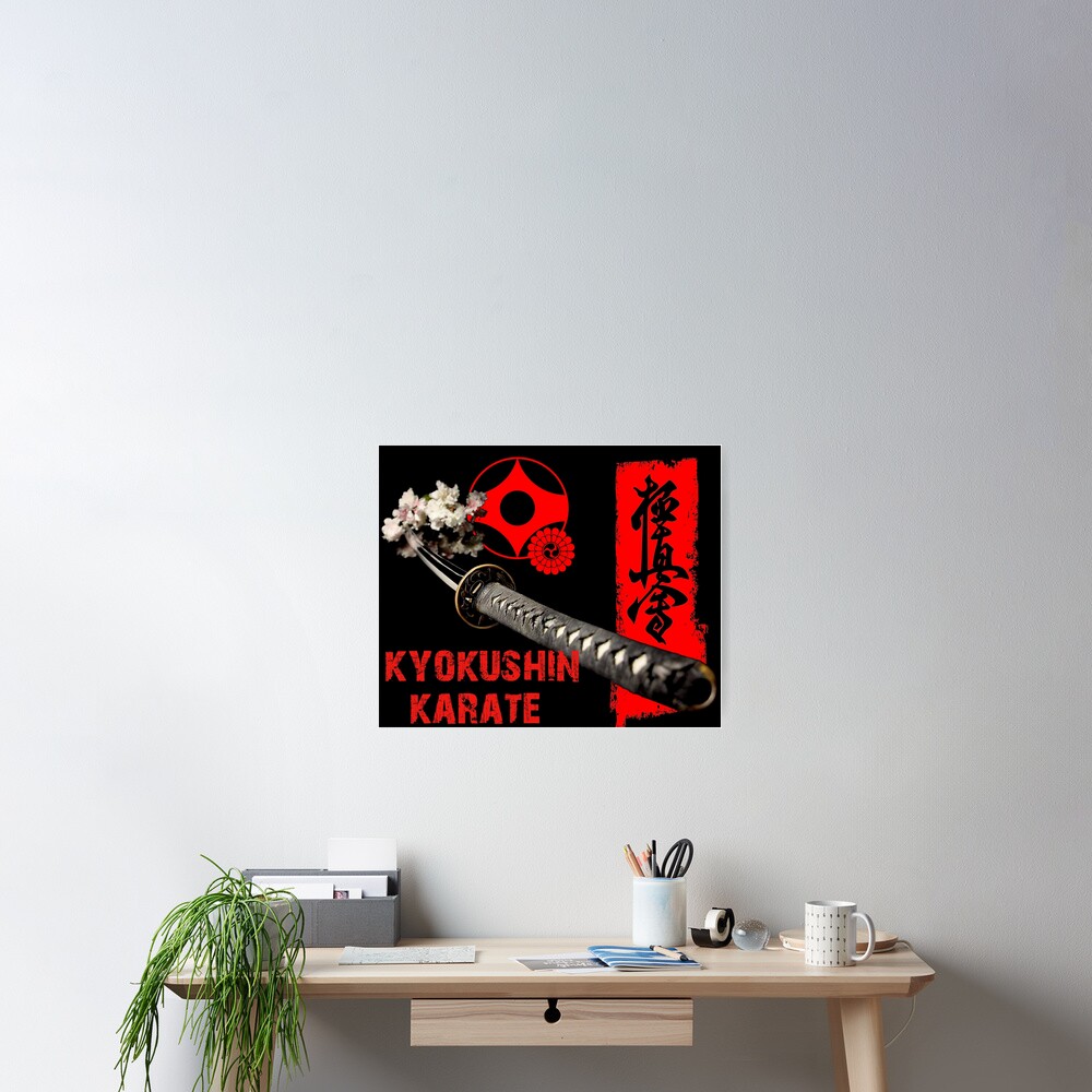 "Kyokushin Karate Kobudo Katana - Samurai Sword - Martial Arts" Poster ...
