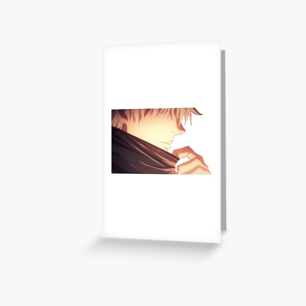 "Gojo Satoru Ryouiki Tenkai || Jujutsu Kaisen" Greeting Card for Sale ...