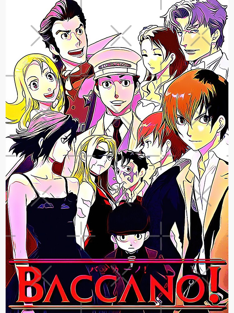 "Baccano" Poster for Sale by LoveHentai | Redbubble