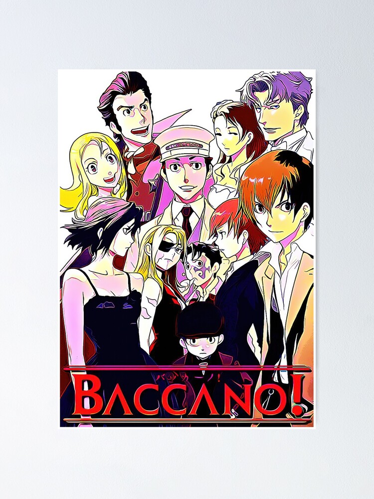 "Baccano" Poster for Sale by LoveHentai | Redbubble